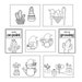 Cactus Coloring Pages for Girls and Boys 15 Printable Color - Etsy