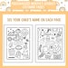 Personalized Monthly Doodles Coloring Pages: Custom Name (PDF) - Etsy