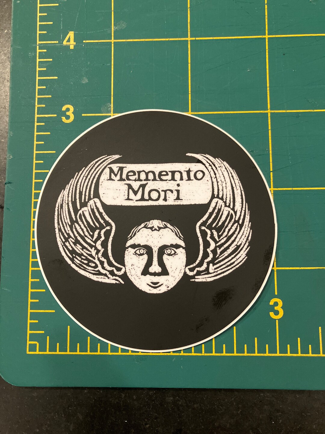 Momento Mori Headstone Sticker - Etsy