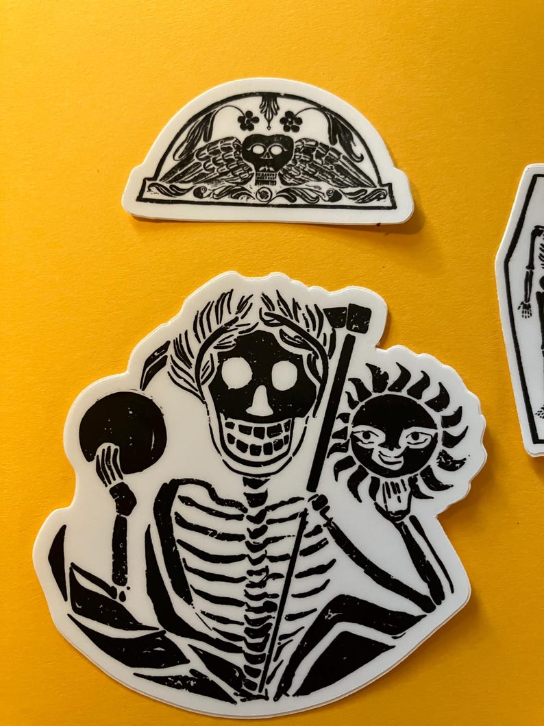Gravestone Images Sticker 5 Pack - Etsy