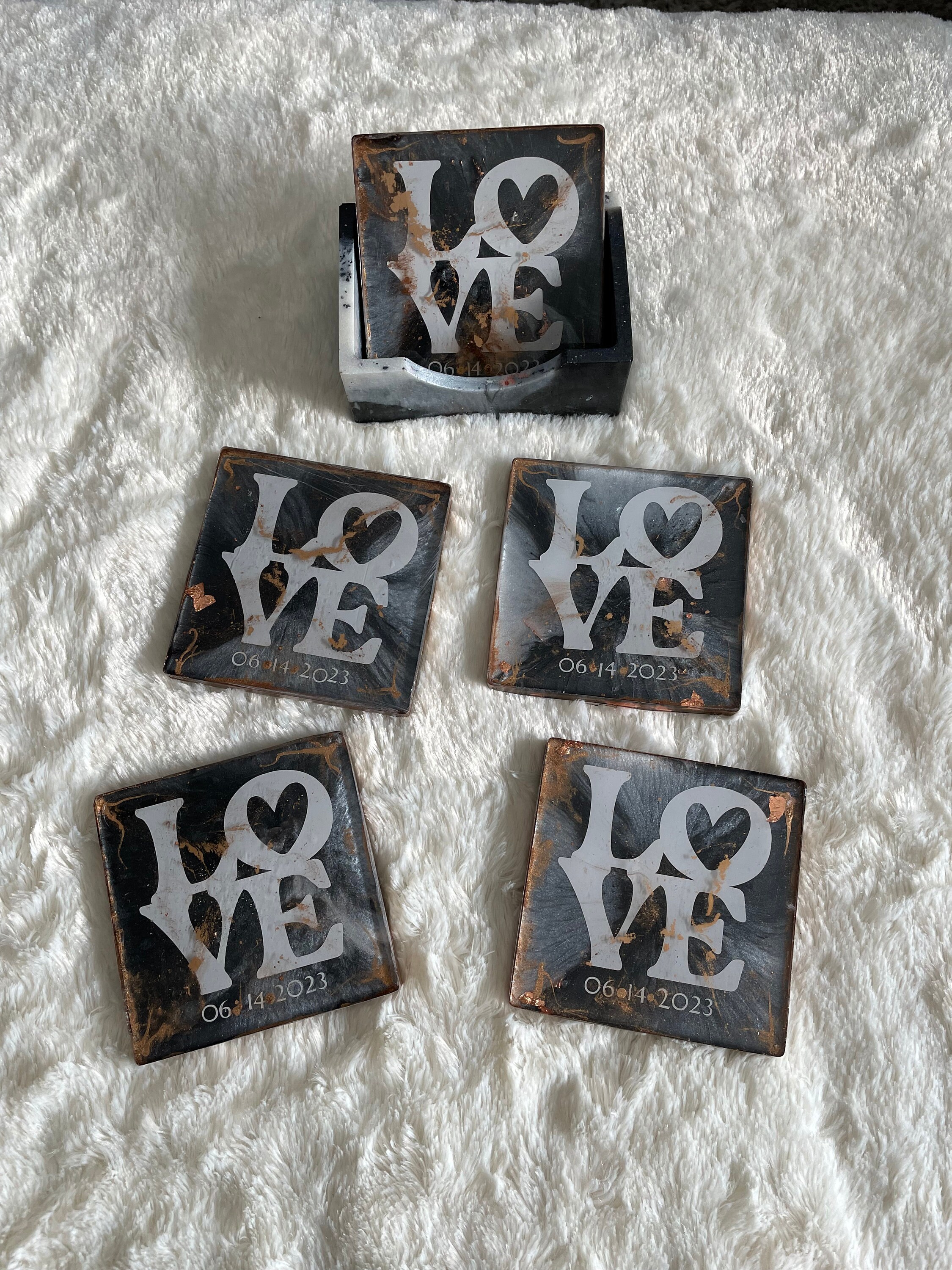 Resin Coasters/custom Coasters - Etsy