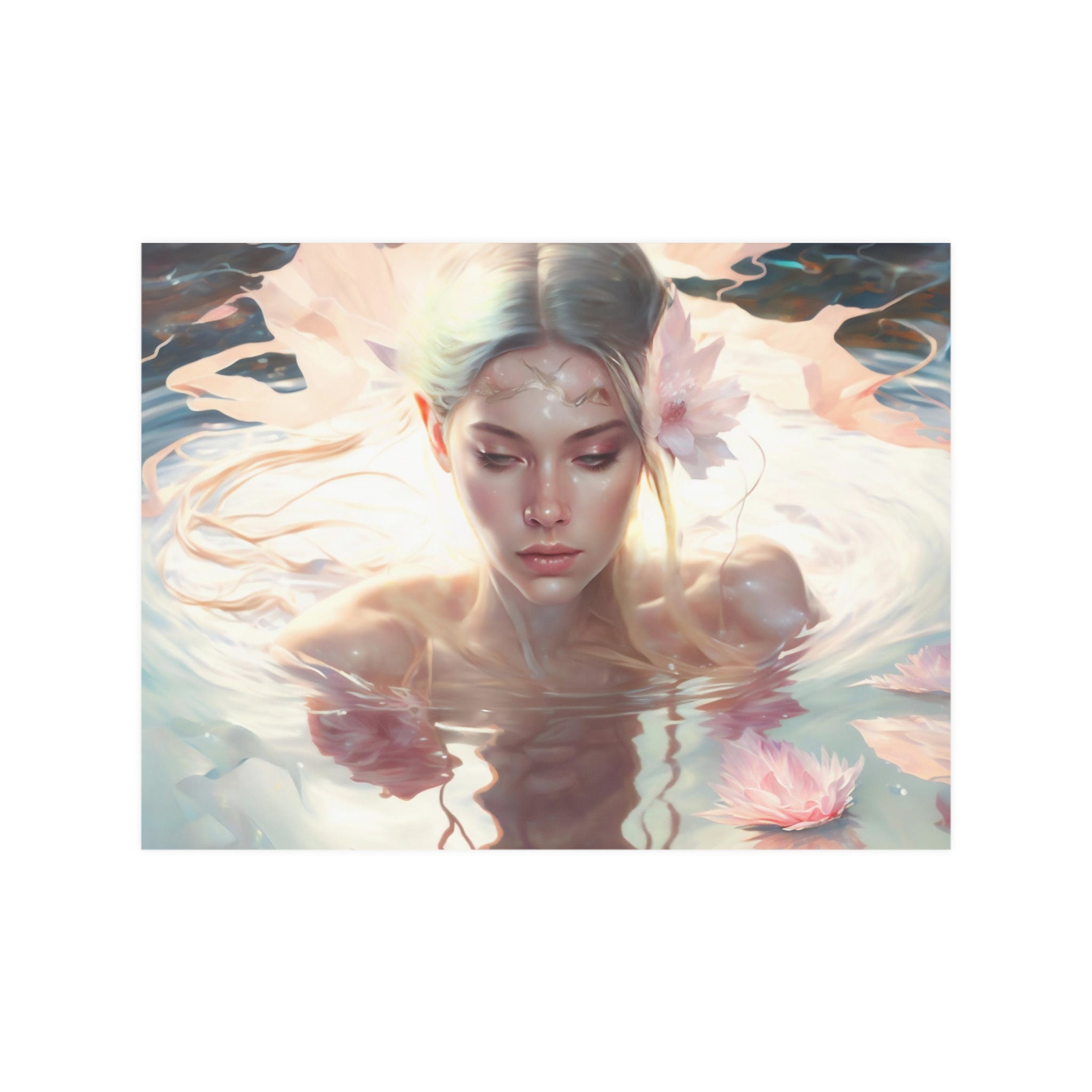 Water Nymph 001 Satin Posters 210gsm - Etsy