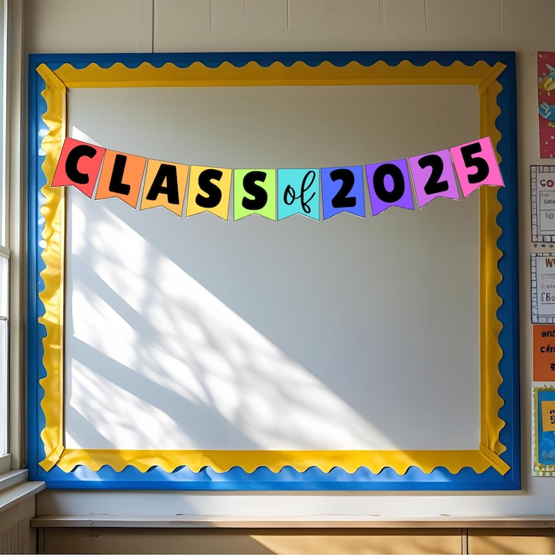 Editable Class of 2025 Banner - Etsy
