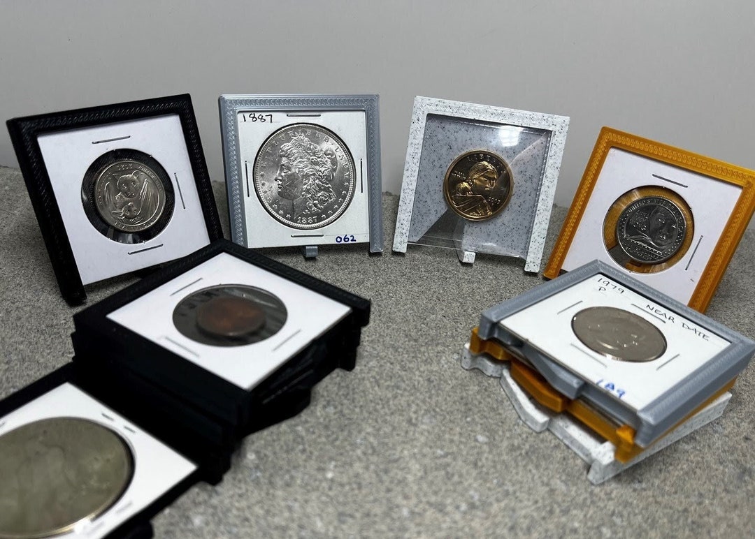 2x2 Coin Flip Display - Etsy