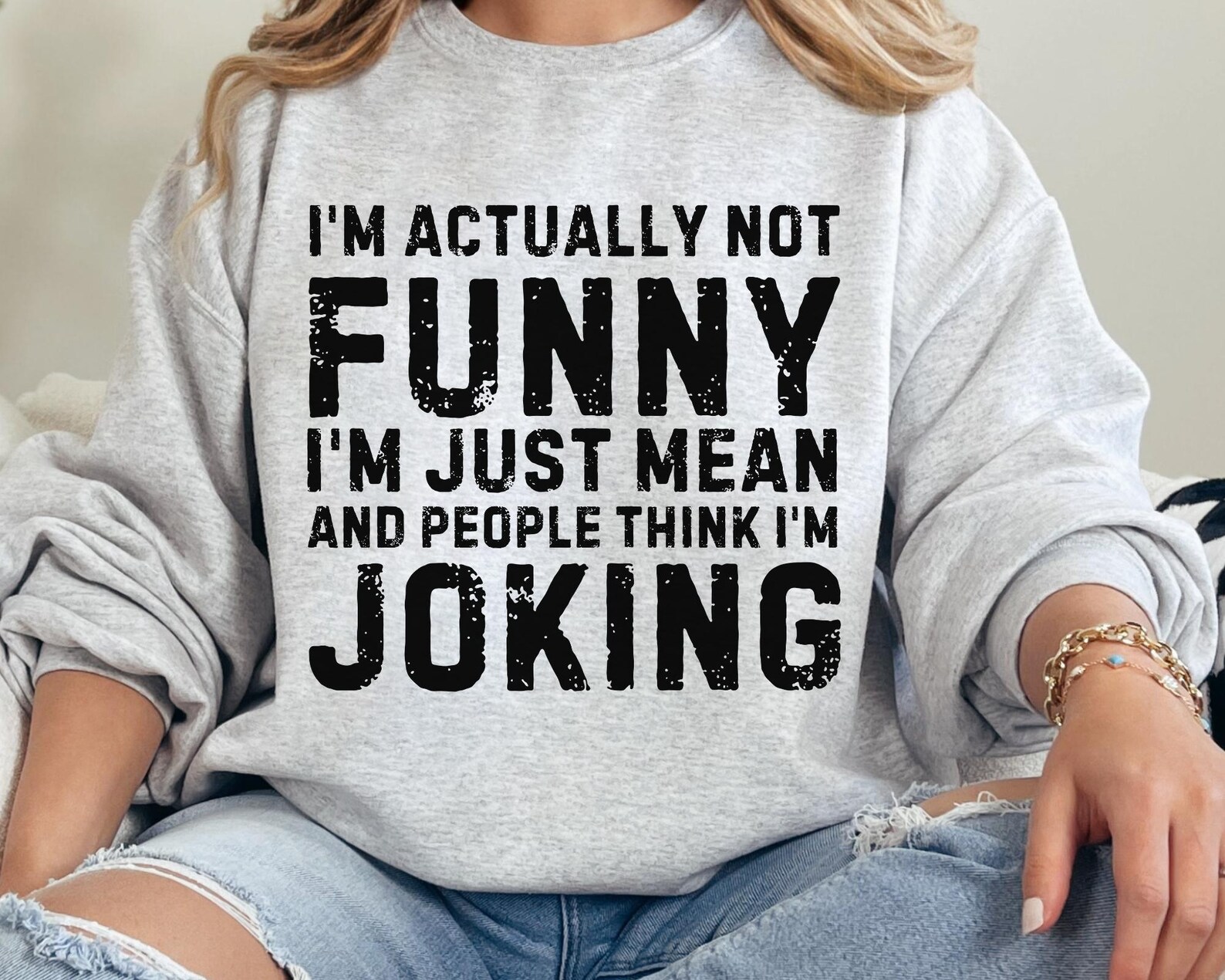 I’m Really Not Funny I’m Just Mean and People Think I’m Joking Svg Png ...