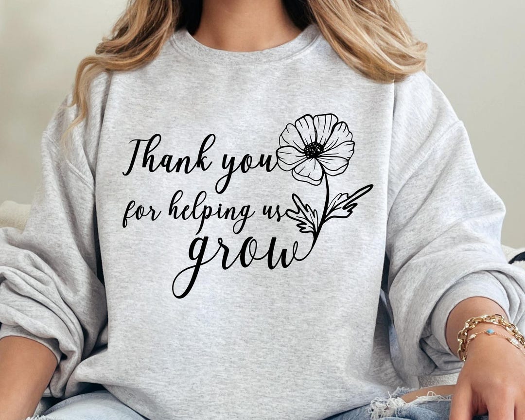 Teacher Appreciation Png: Floral Thank You Quote (digital Download) - Etsy