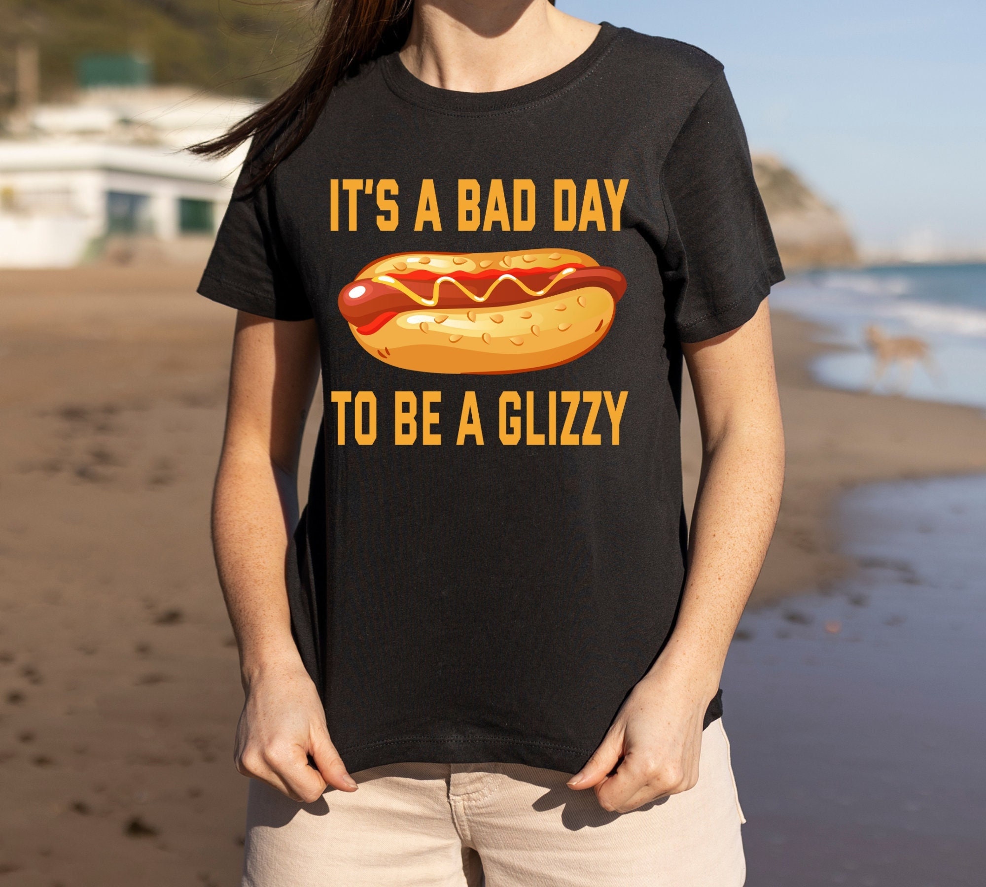 Its A Bad Day to Be A Glizzy Svg Png, Funny Hotdog Shirt, Its A Bad Day ...