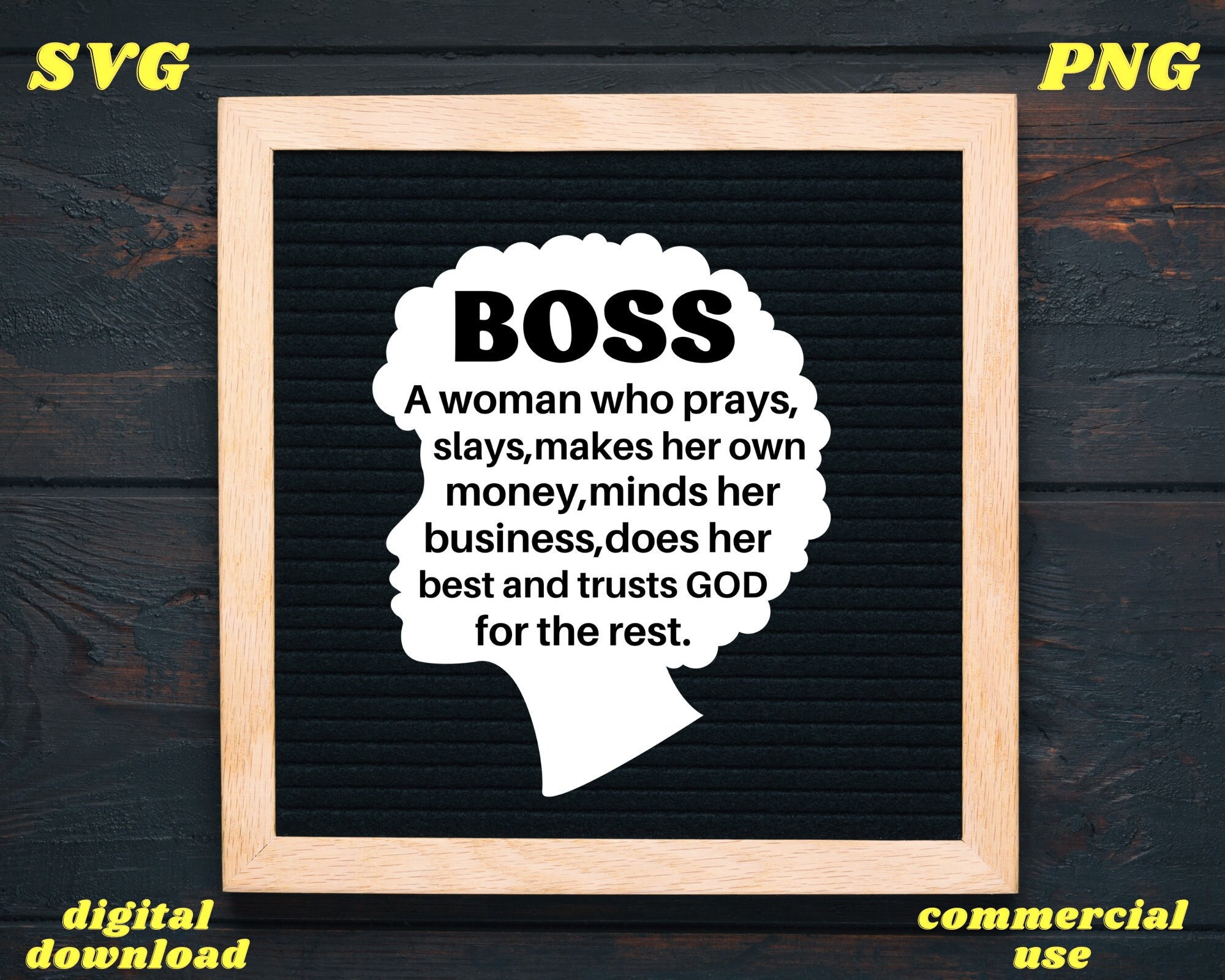 Boss Definition Svg Png Black Boss Woman Svg Growth Definition Black ...