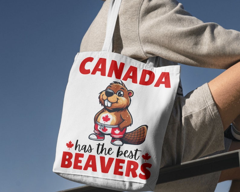 Funny Canada Beaver SVG PNG: Canada Day Souvenir (digital Download ...