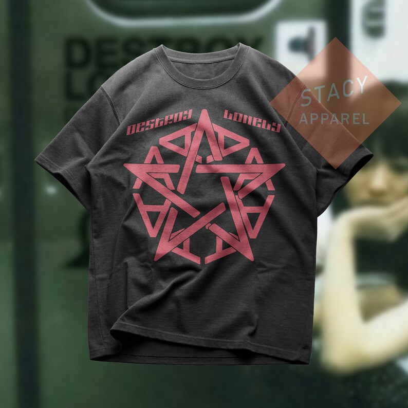 Limited Destroy Lonely Symbol Tee Destroy Lonely If Look - Etsy