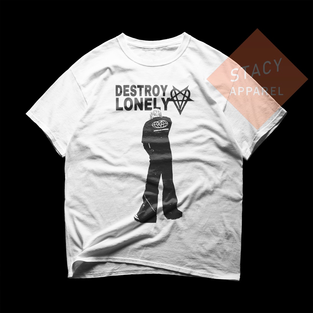 Limited Destroy Lonely Tee - Destroy Lonely Custom T-shirt - Etsy