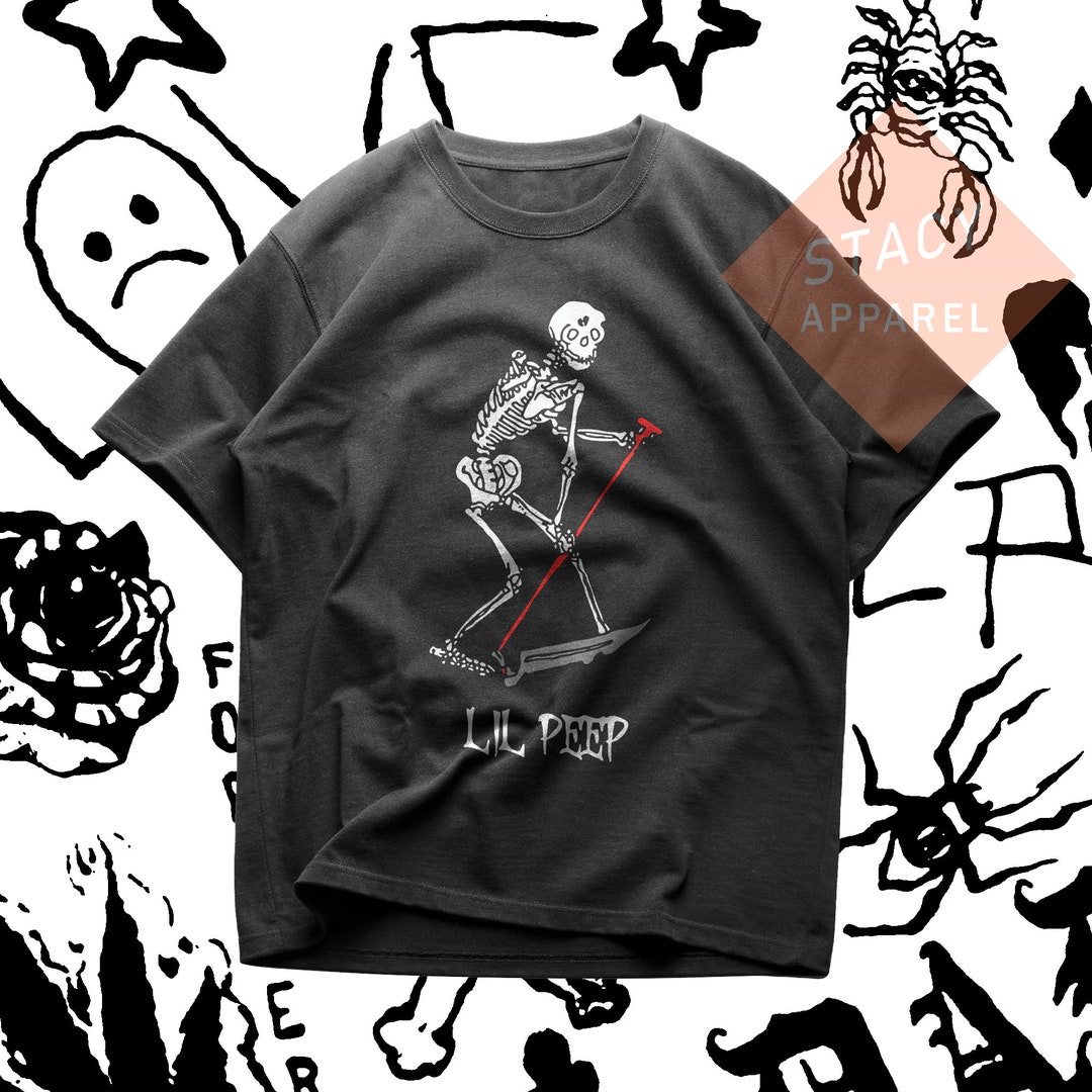 Limited Lil Peep T-shirt - Lil Peep Schemaposse T-shirt - Etsy