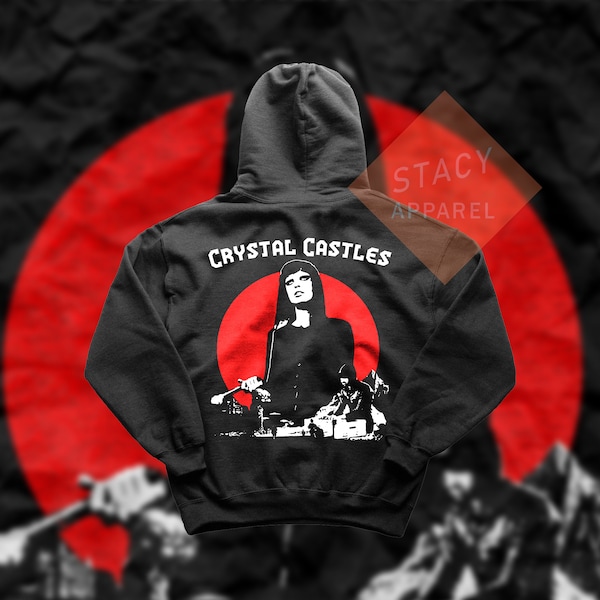 Crystal Castles Hoodie - Etsy