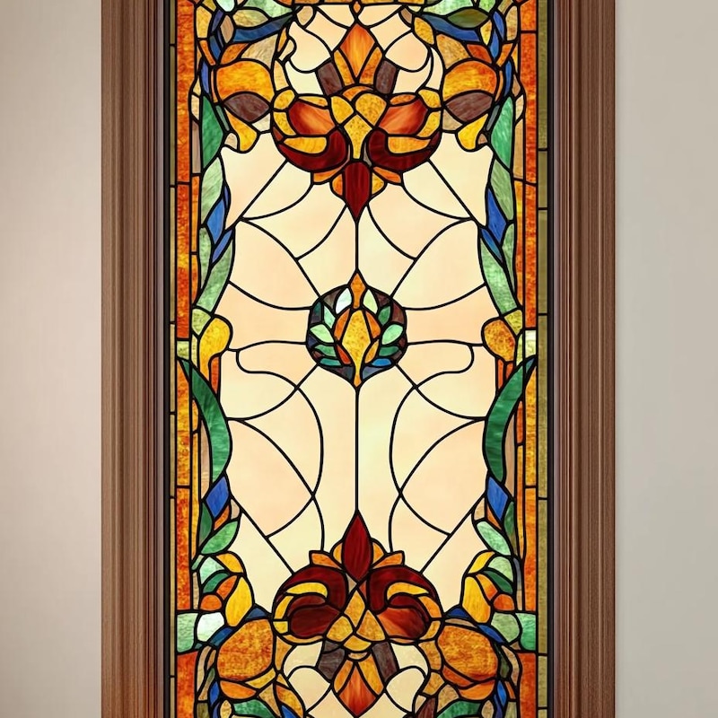 Window Cling Stained Glass - Etsy