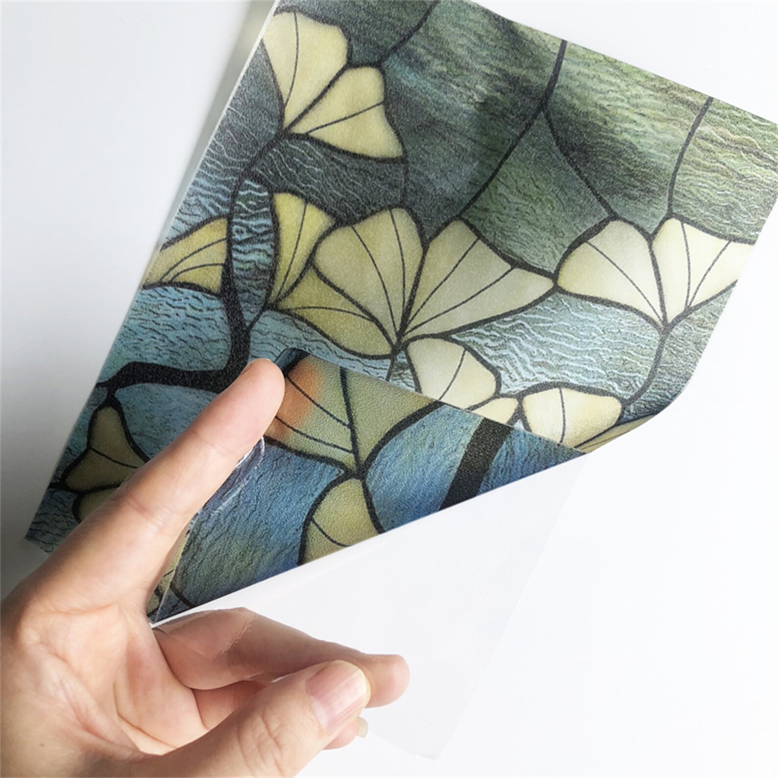 Window Film Stained Glass Stickers Static Cling Frosted - Etsy UK