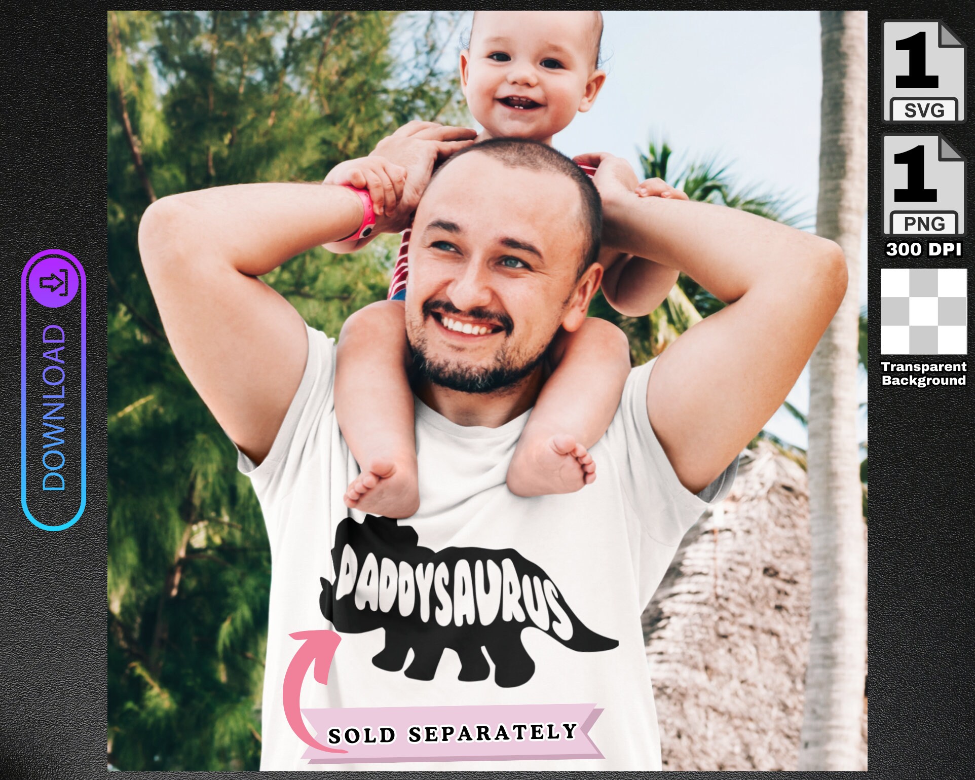 Babysaurus SVG, Minimalist PNG, Dinosaur Family Clipart, Digital ...