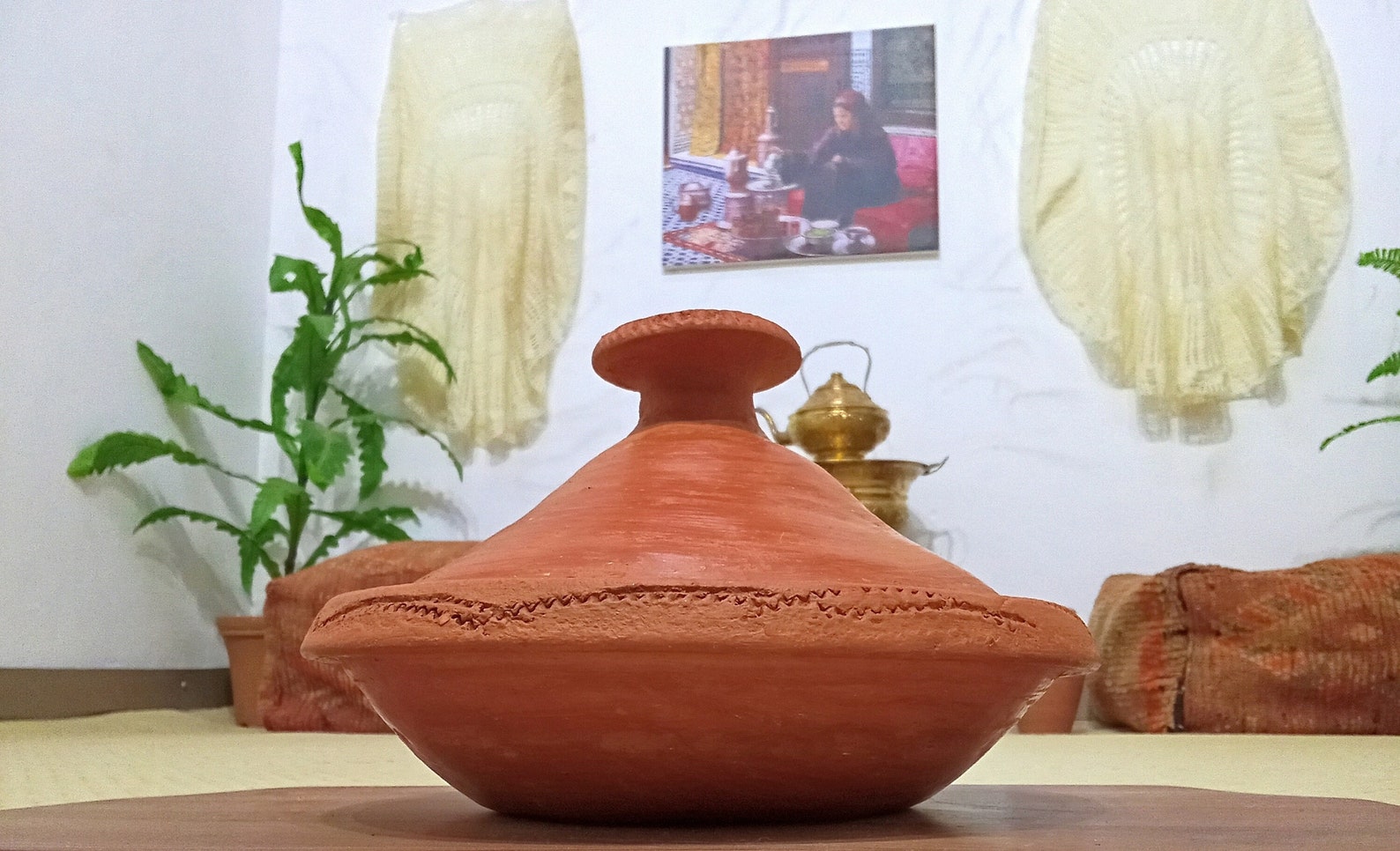 Authentic Moroccan Clay Tagine Pot Handcrafted Traditional Cookware ...