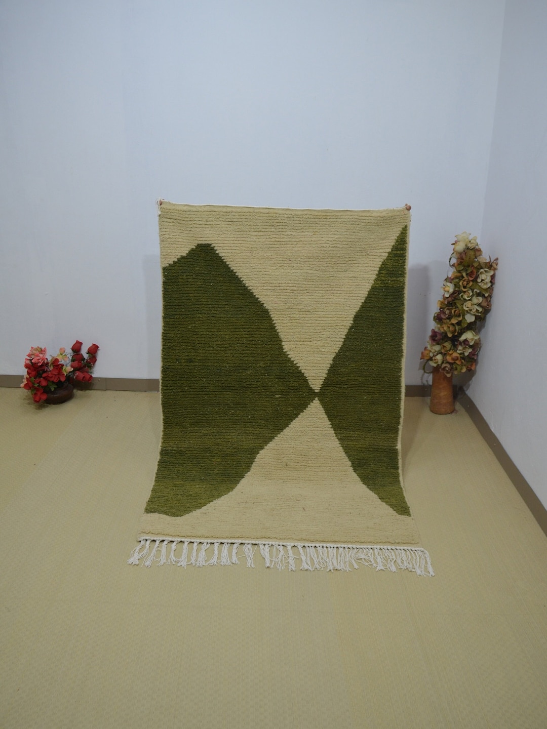 Traditional Rug Handcraft Rug Boho Rug Colorful Rug Boujaad Carpet ...