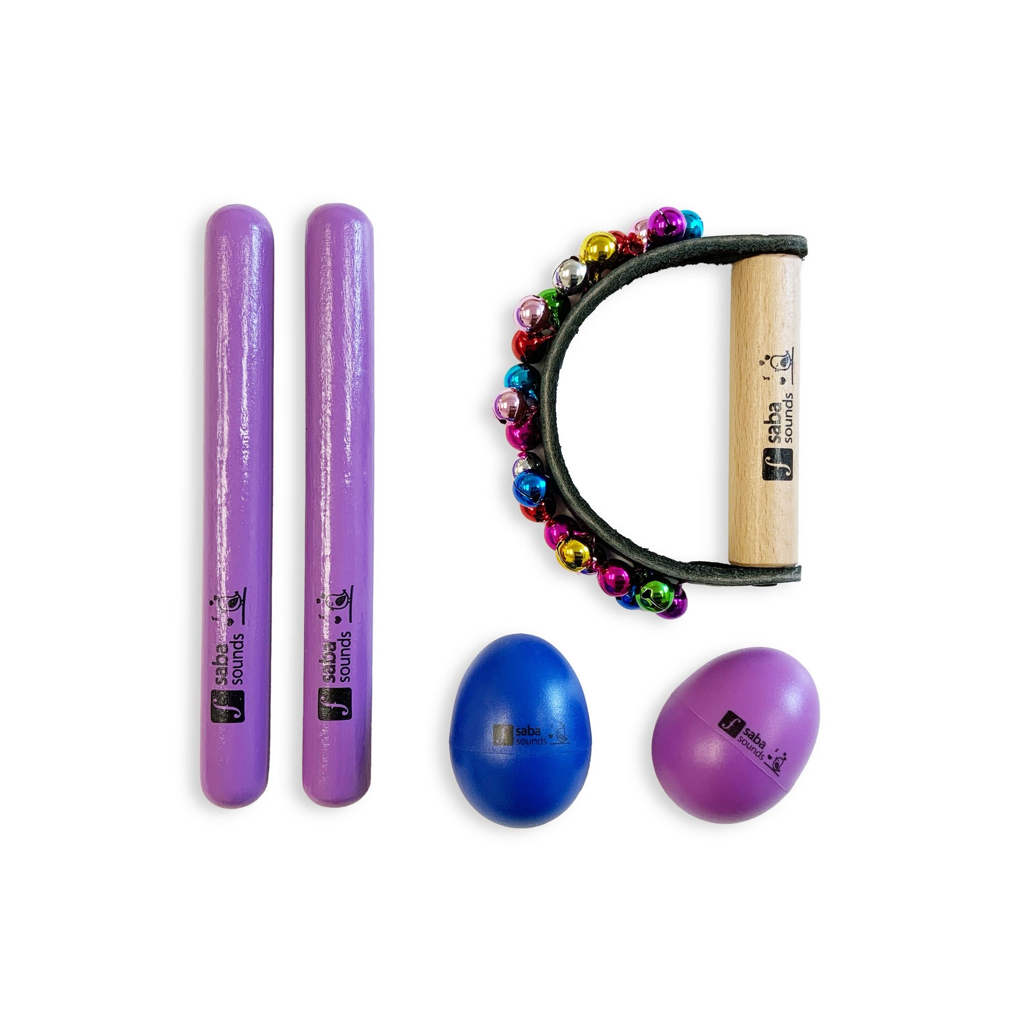 5 Pcs Colorful Musical Instrument Kit/ Educational Play Set/ Percussion ...