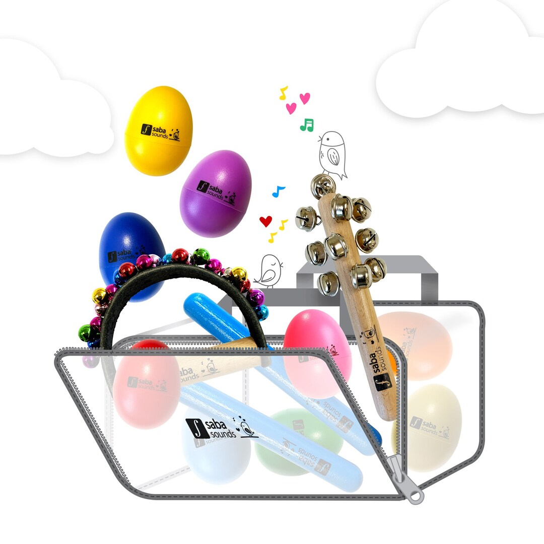 13 Pcs Colorful Musical Instrument Kit/ Educational Play Set ...