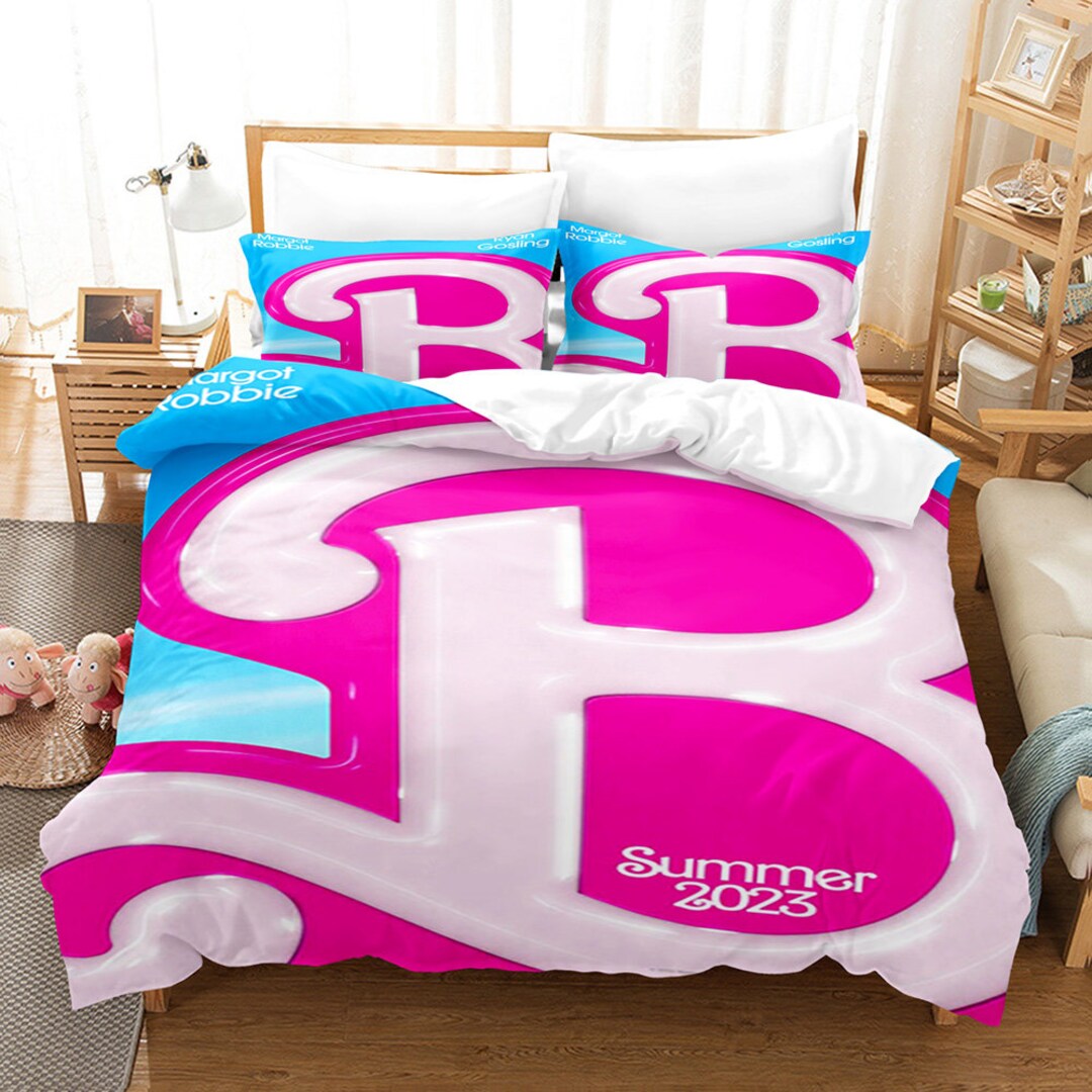 3D Printed Movie Barbie Bedding Duvet Cover Setbedding Set - Etsy