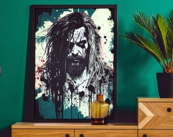 Rob Zombie Art Print/poster - Etsy