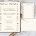 Scandinavian Floral Bridal Shower Invitation SUITE Editable Canva ...