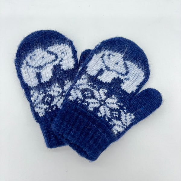 Polar Bear Mittens - Etsy