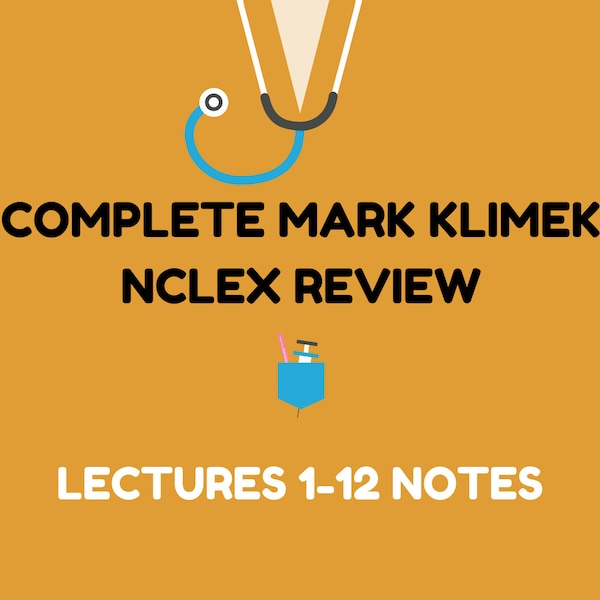 Mark K Nclex - Etsy