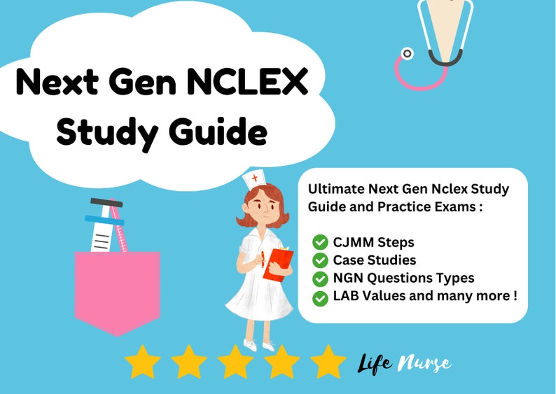 Ultimate Next Gen NCLEX Study Guide and Practice Exams - Etsy