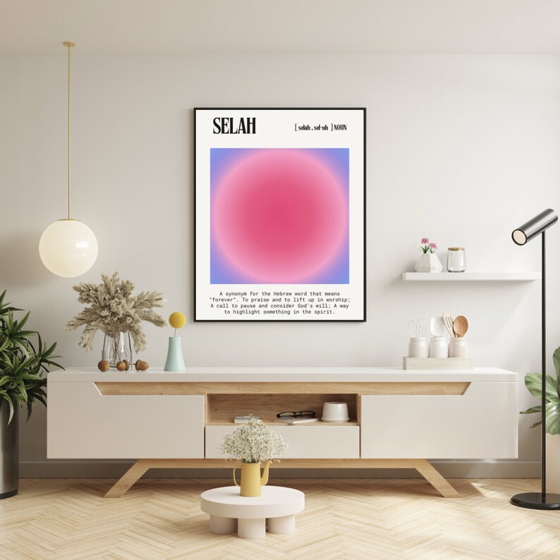 SELAH Name Posters - Etsy