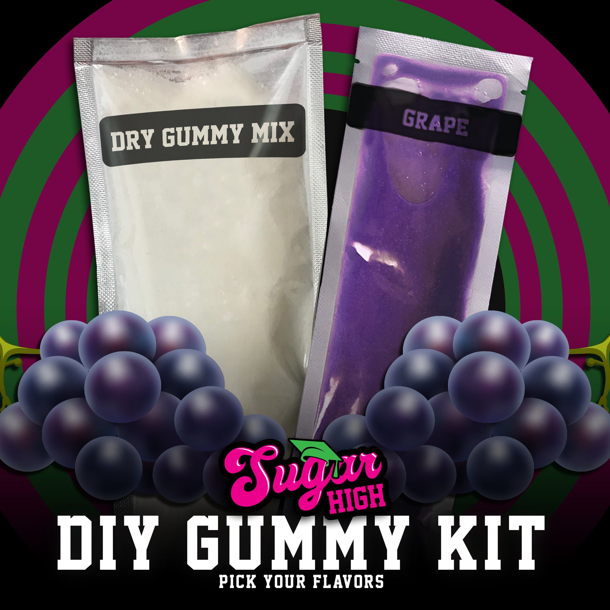 DIY Sugar High Gummy Candy Kit - Etsy