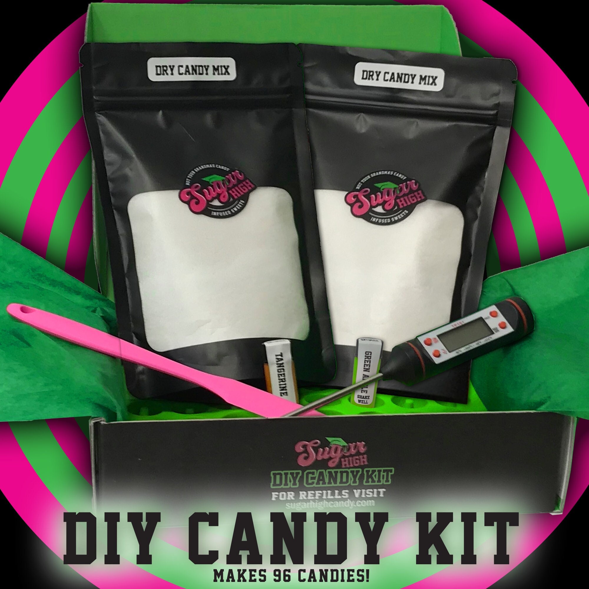 DIY Sugar High Hard Candy Kit - Etsy
