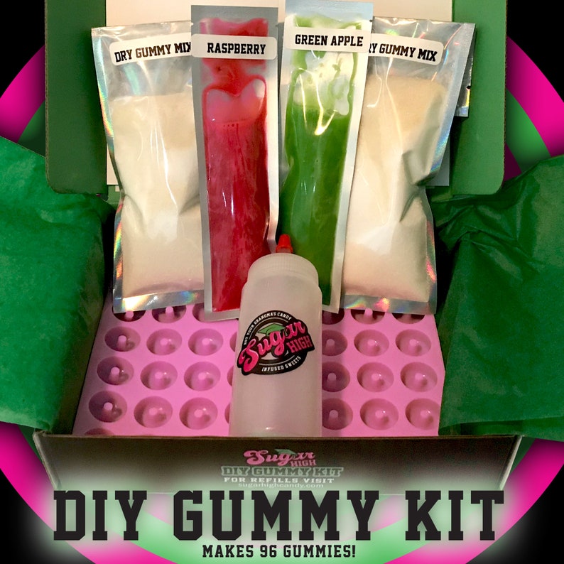 DIY Sugar High Gummy Candy Kit - Etsy
