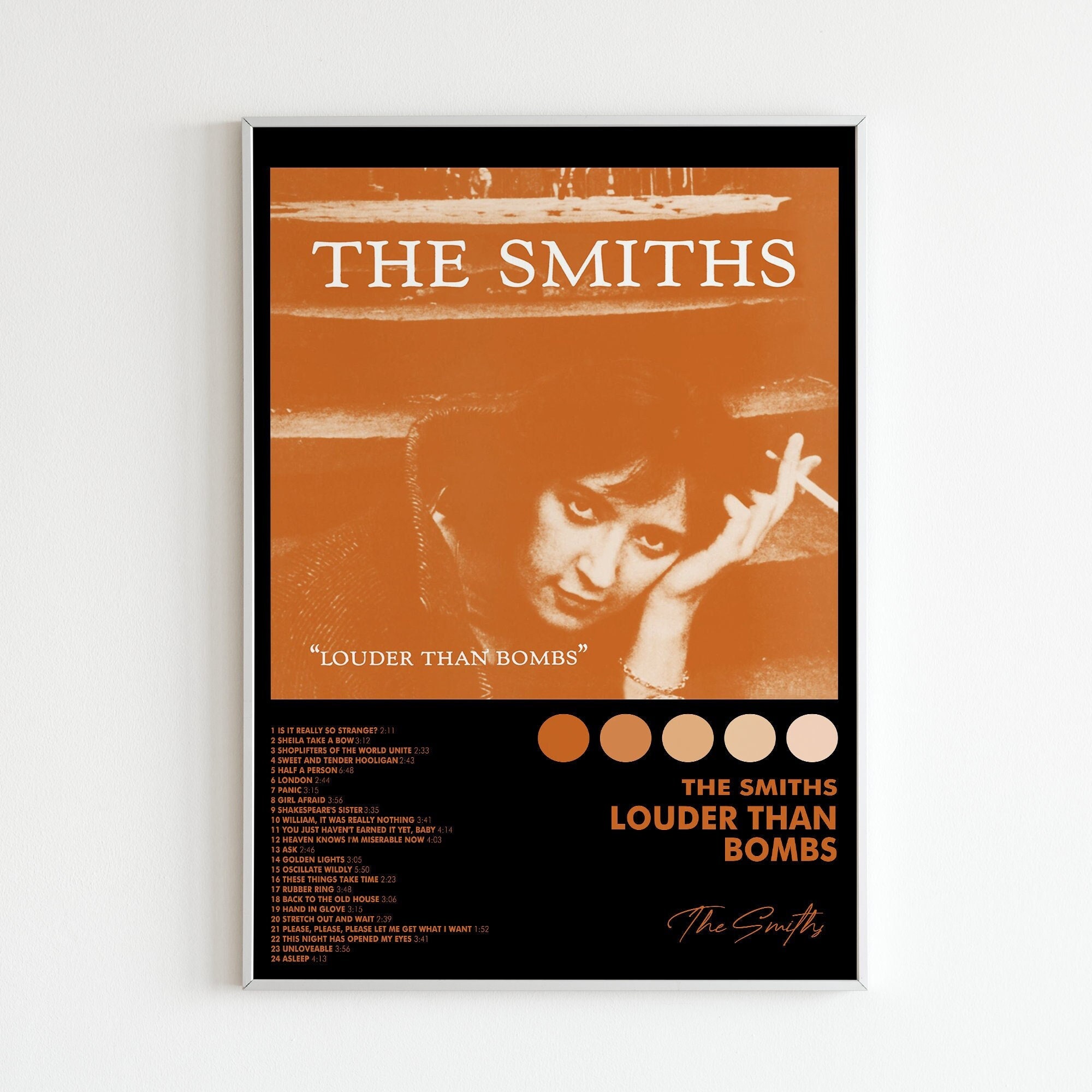 The Smiths "Louder Than Bombs" Album Poster sold by Agglomeration ...
