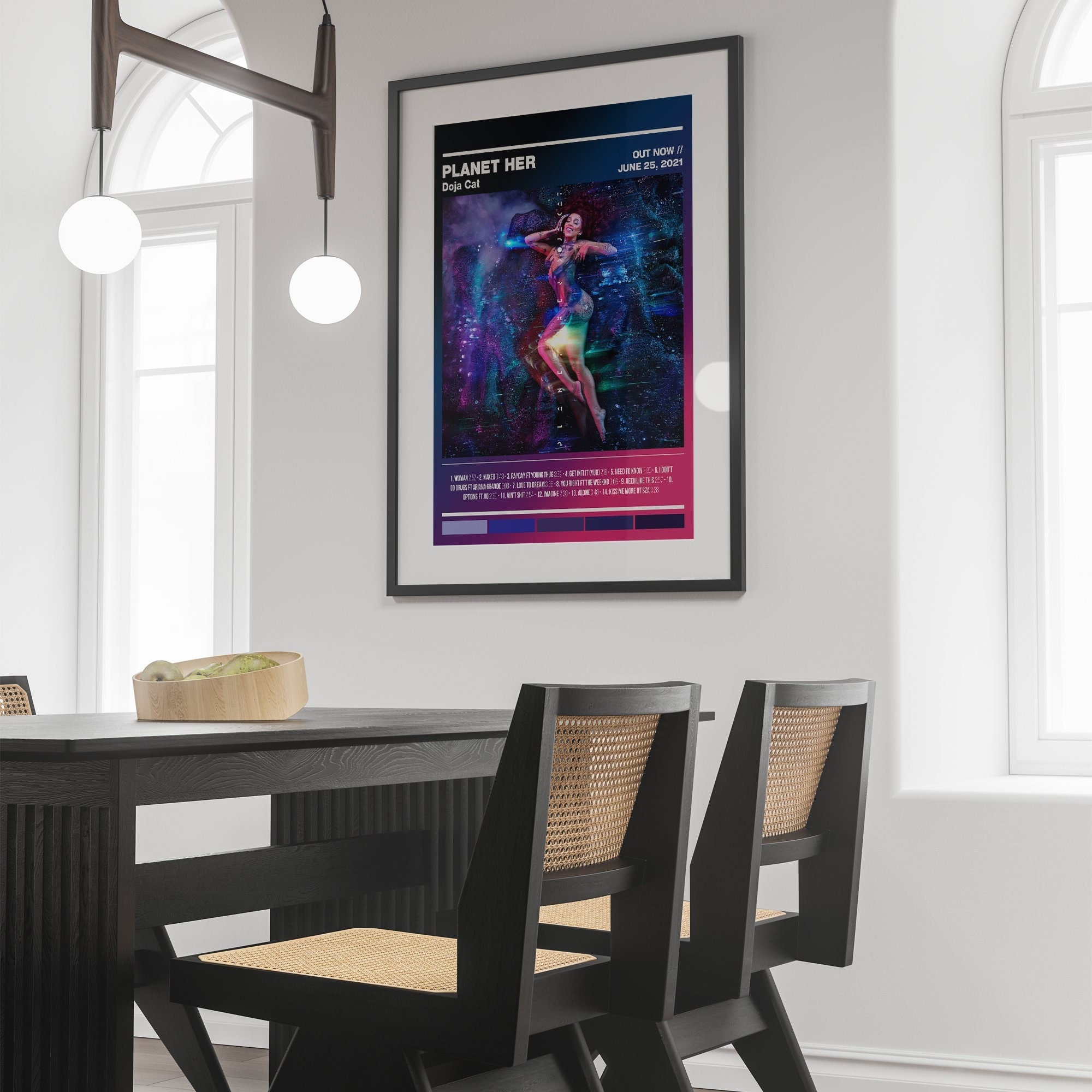Doja Cat "Planet Her"アルバムポスターはPerrine Honoréによって販売中 | SKU 336287 | Printerval