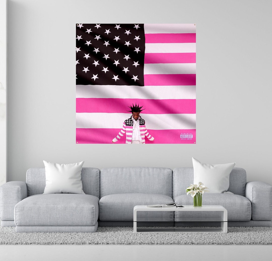 The Pink Tape Lil Uzi Vert / Meme Tapestry / Wall Hanging Dorm - Etsy