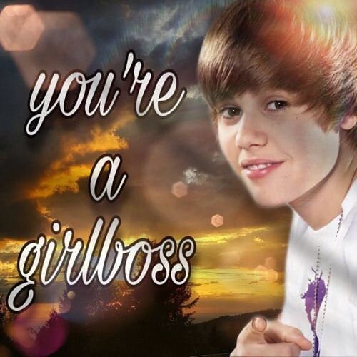 You're A Girlboss Justin Bieber / Meme Tapestry / Wall - Etsy
