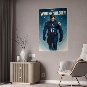 Buffalo Josh Allen Winter Soldier Poster - Etsy