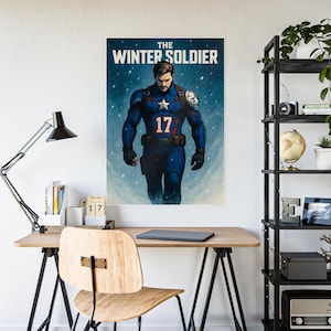 Buffalo Josh Allen Winter Soldier Poster - Etsy