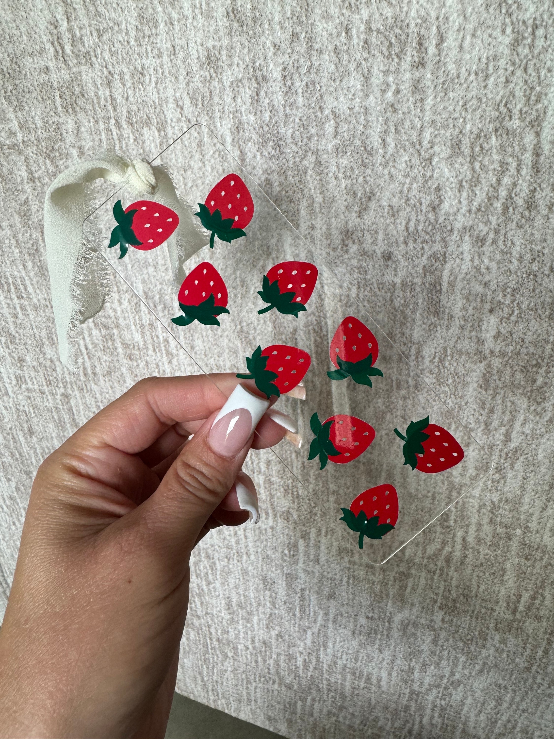 Strawberry Bookmark Book Lover Reader Gift - Etsy