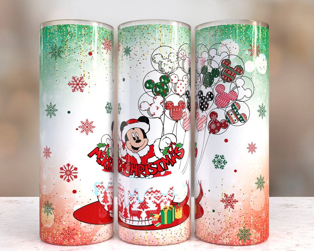 Christmas Cartoon 20oz Wrap Mouse Design Sublimation Wrap - Etsy