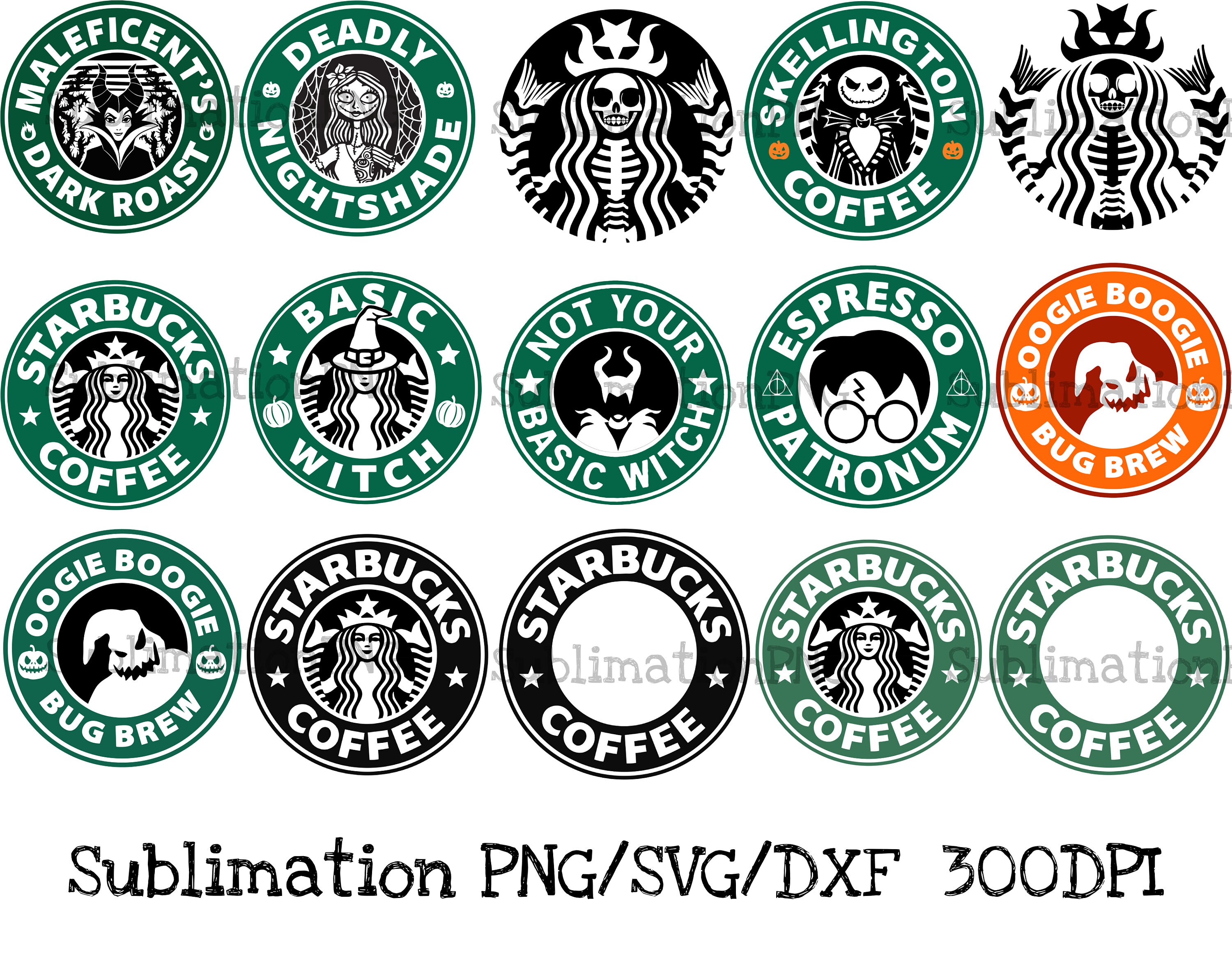 Starbucks Logo Evolution Parody