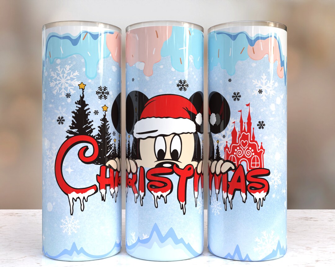 Christmas Cartoon 20oz Wrap Mouse Design Sublimation Wrap - Etsy