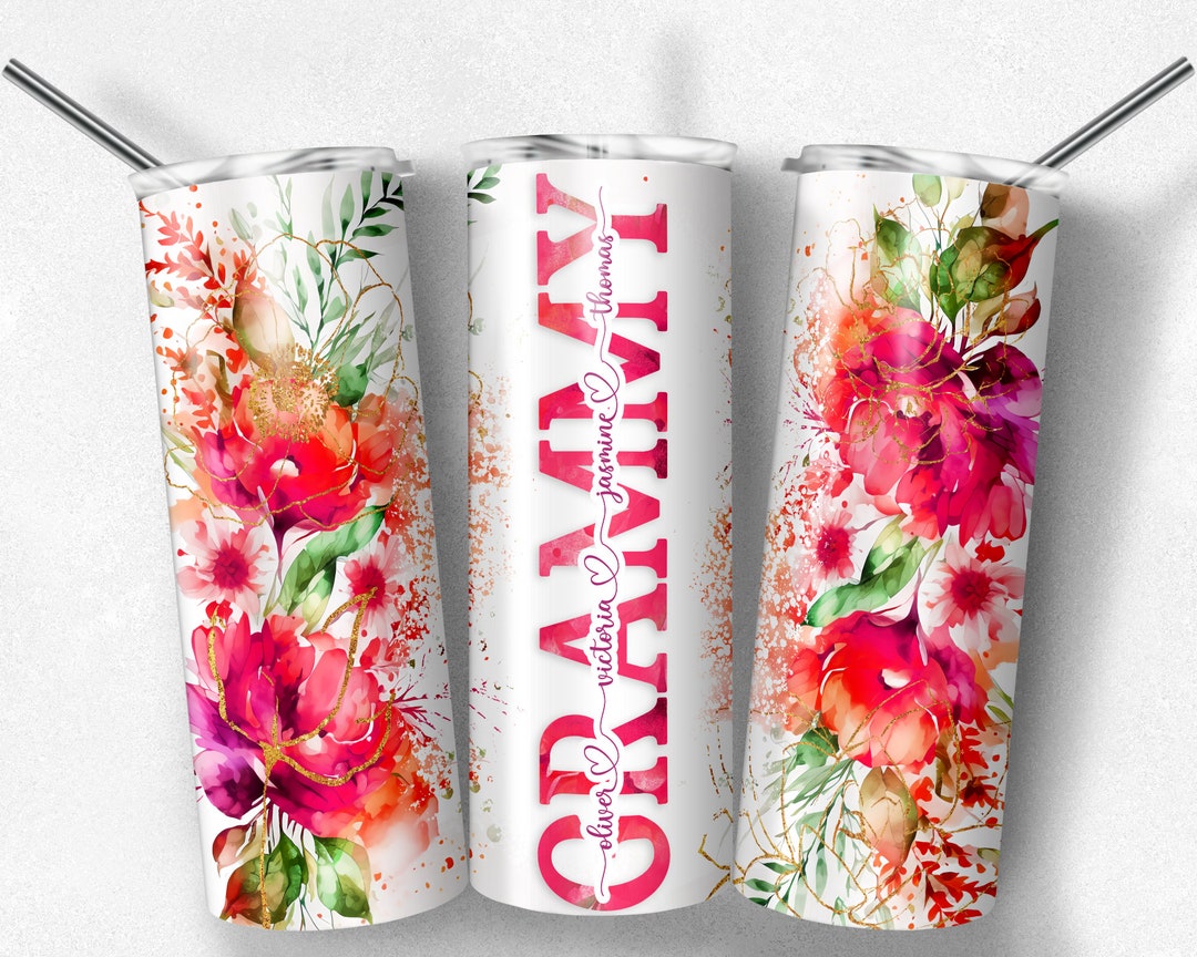 GRAMMY Tumbler Wrap Sublimation Designs Download Add Custom - Etsy