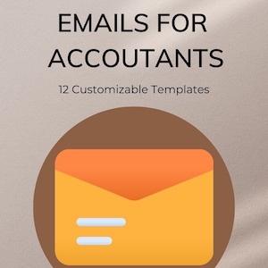 Standard Email Templates for Accountants - Etsy