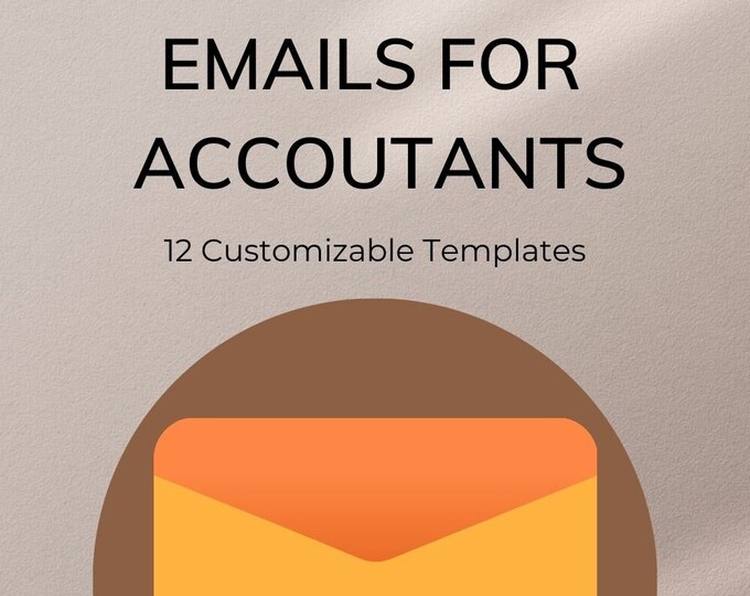 Standard Email Templates for Accountants - Etsy