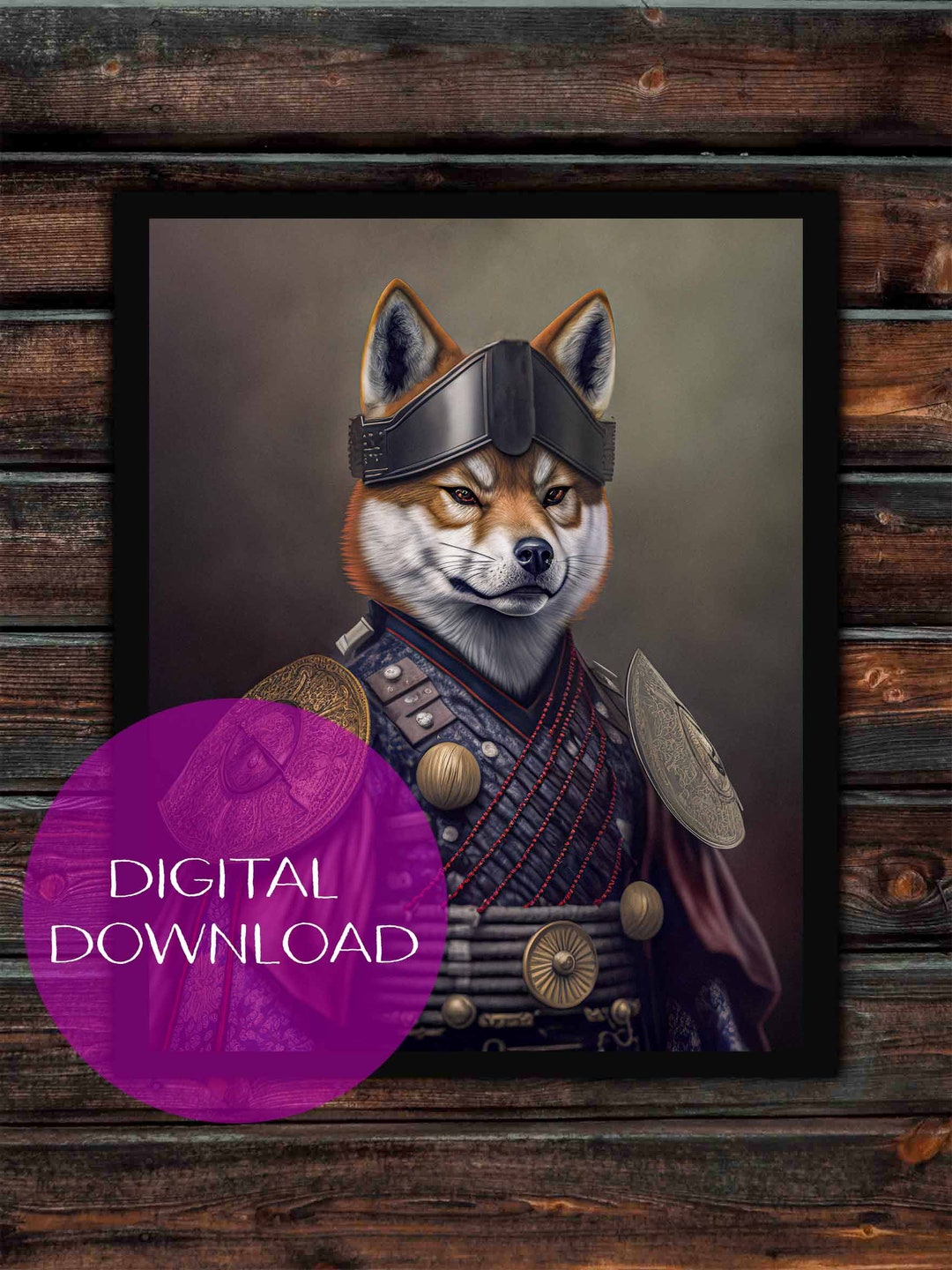 Shiba Inu Samurai, Shiba Warrior, Warrior Clothes, Angry Shiba ...