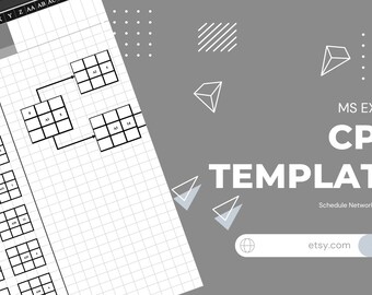 Project Management Templates in Excel and Powerpoint Schedule Network ...