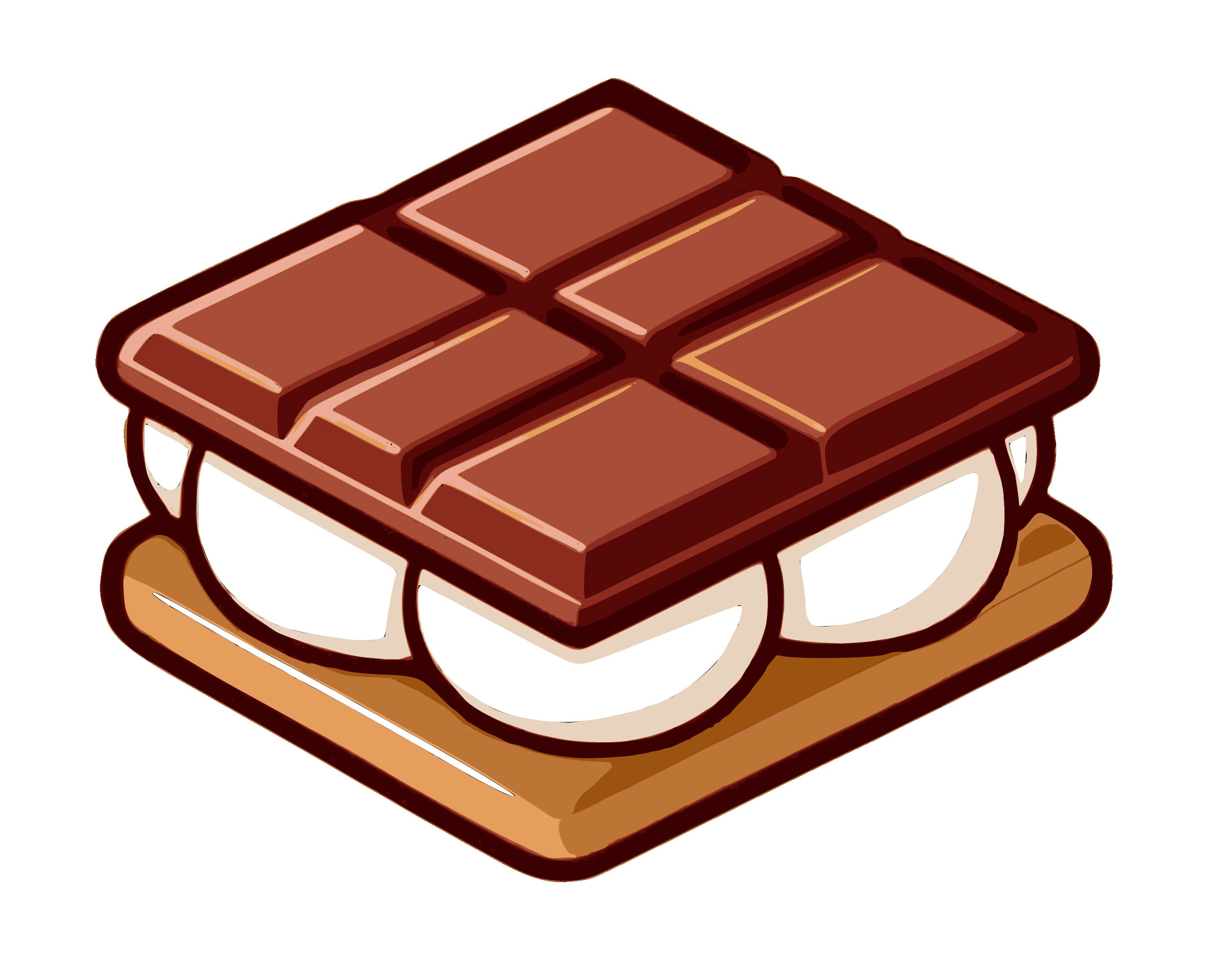 Smore's SVG, Smore, Roasted Marshmallows, Camping Svg, Smore's Artwork ...
